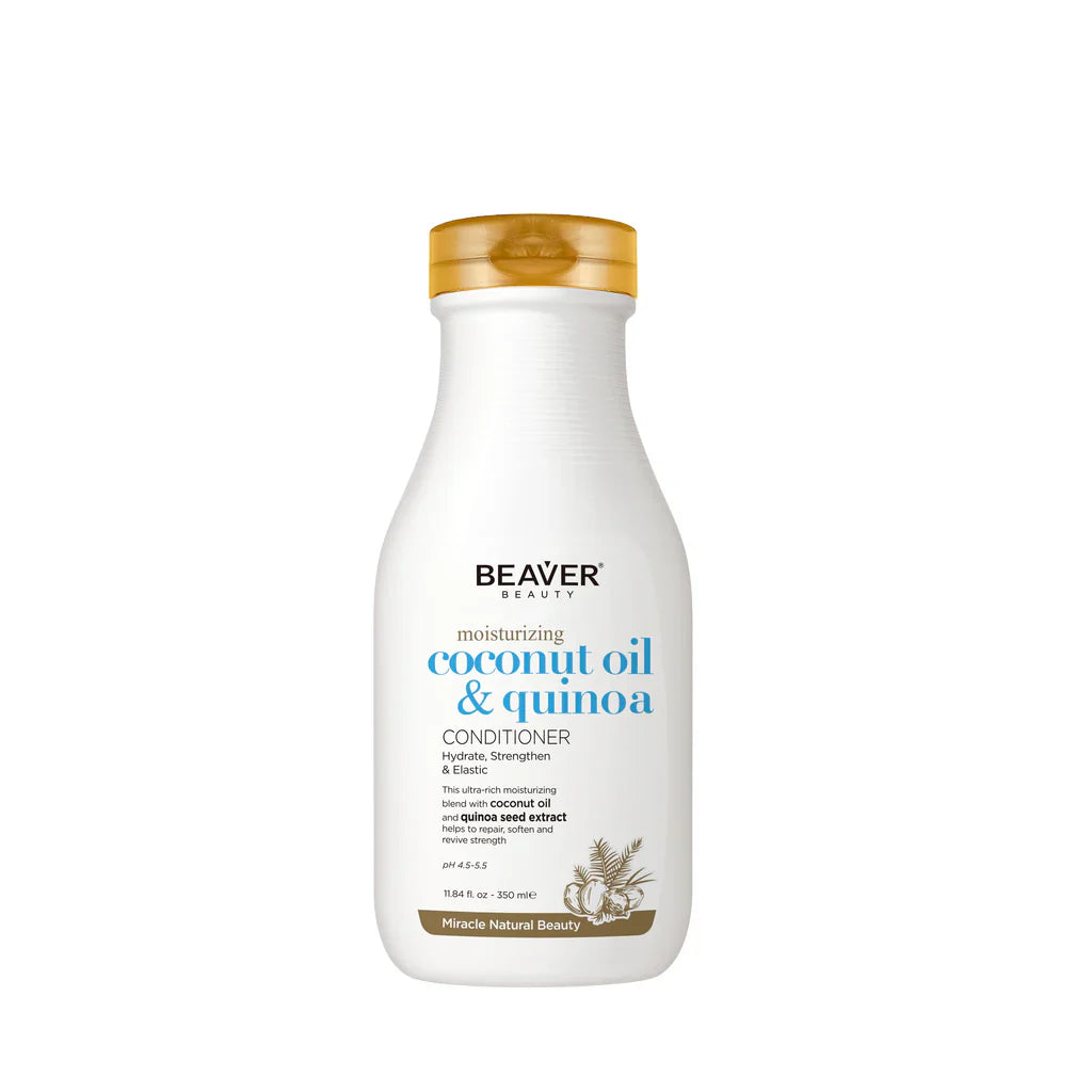 Beaver Moisturizing Coconut Oil & Quinoa Conditioner 350Ml – Allurebeautypk