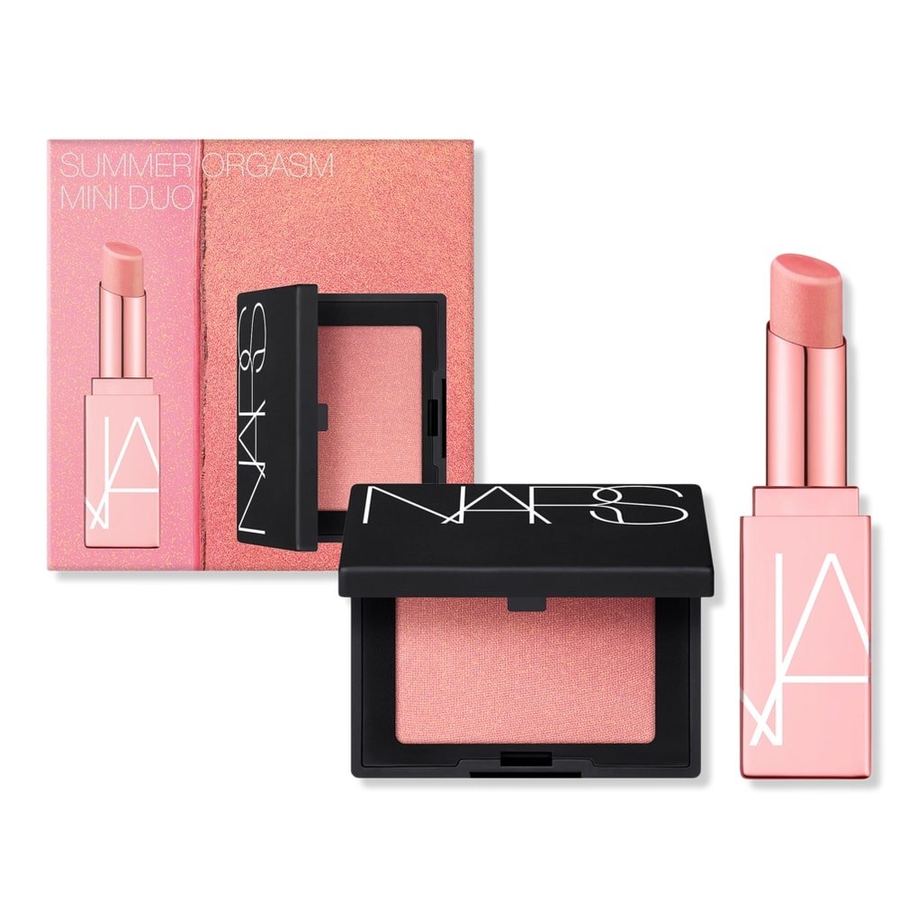 Nars Summer Orgasm Mini Duo Set Afterglow Lip Balm + Blush – Allurebeautypk
