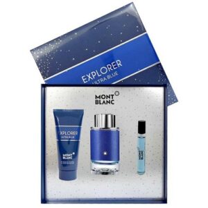 Montblanc Explorer Ultra Blue EDP 100Ml+EDP 7.5Ml+Shower Gel 100Ml ...