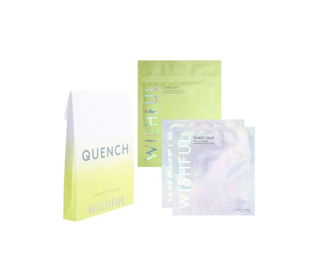 Wishful Quench Sheet Mask Trio Set 2 Thirst Trap 1 Chin Lift ...